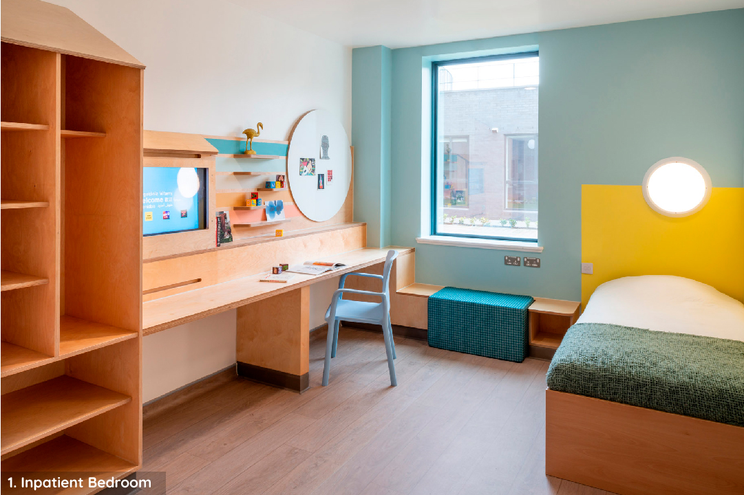 IDEA ออกแบบ CAMHS สถานสุขภาพจิตเด็ก สร้างพื้นที่สบายใจ ผ่านสีสันสดใส